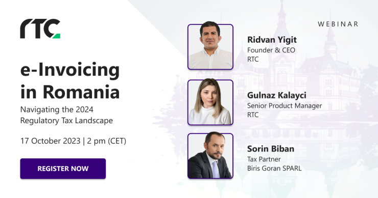 Webinar RTC – Recorded session & Slide decks – E-Invoicing in Romania: Navigating the 2024 ...