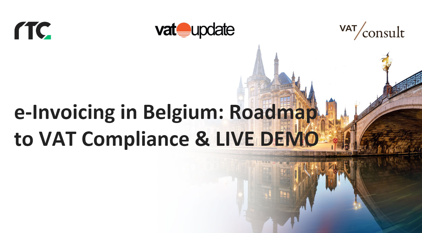 RTC & VAT Consult Webinar Materials Now Available: e-Invoicing in ...